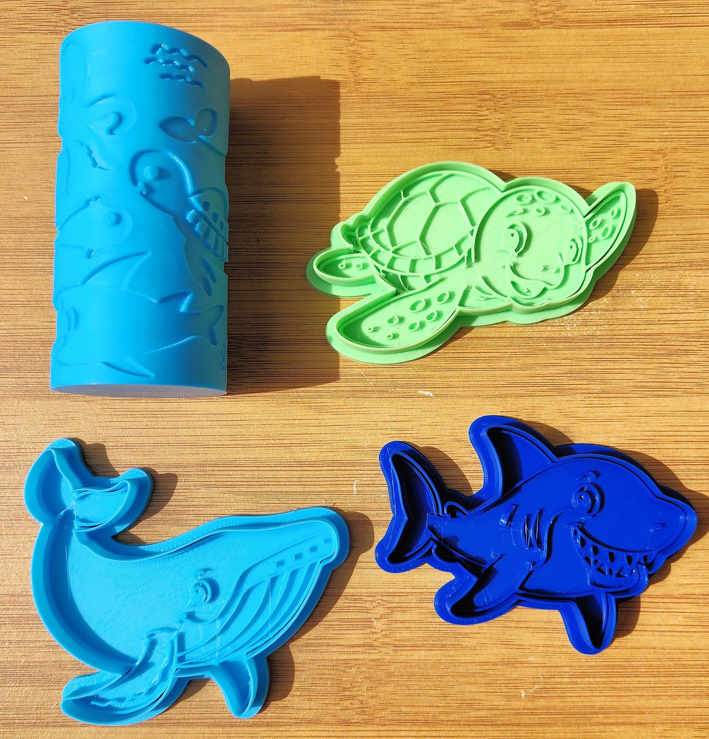 Under the Sea - Ocean Playdough Cutters, Stamps and Rollers – Sensory Bliss